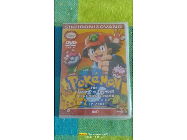 DVD CRTANI FILM - POKEMON LEGENDA GROMA