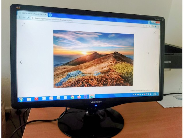 Monitor ViewSonic 21,5` inča, Ispravan
