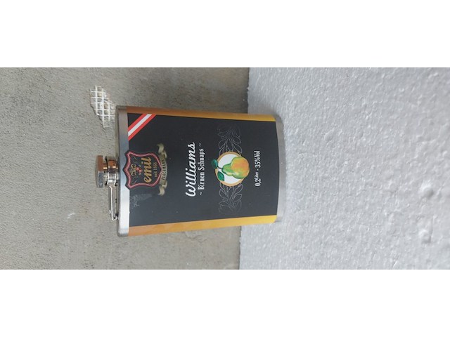 Inox pljoska za piće 0,2l