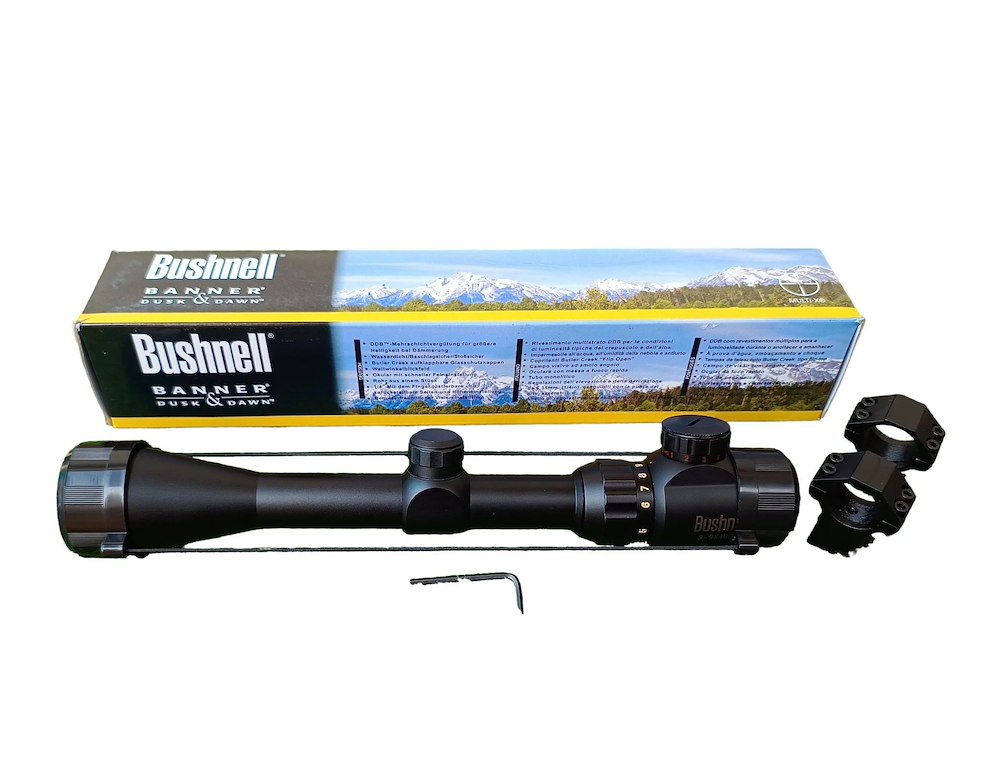 Bushnell 3-9x40 Optika sa Osvetljenom Končanicom – Precizan Outdoor Optički Nišan