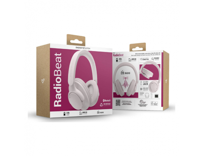 Energy System Pink RadioBeat (M45973) Bluetooth slušalice roze
