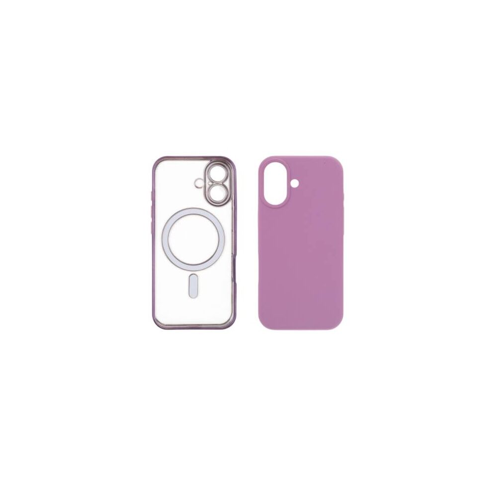 Just in Case 2u1 Extra case MAG MIX PLUS paket maski za iPhone 17 MAGPL121PR - Ljubičasti