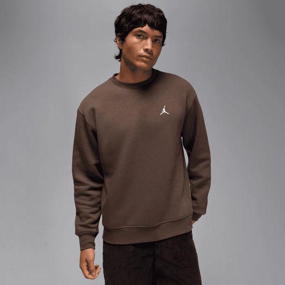 BROOKLYN FLEECE CREW-NECK SWEATSHIRT 'BROWN'