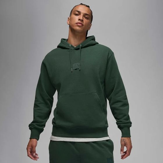 FLIGHT FLEECE PULLOVER HOODIE 'MIDNIGHT GREEN'
