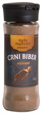 BIBER MLEVENI CRNI NAŠE NAJBOLJE 60G
