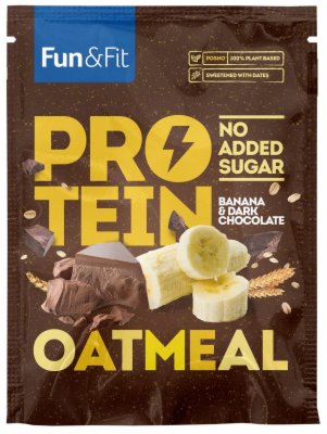 KAŠA OVSENA PROTEIN ČOKOLADA&BANANA FUN&FIT 55G