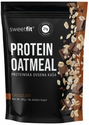 KAŠA PROTEIN CRNA ČOKOLADA SWEET FIT 80G