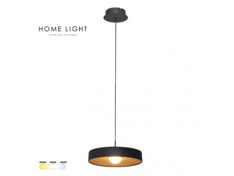 HOME LIGHT Solea 66 CCT LED visilica crna
