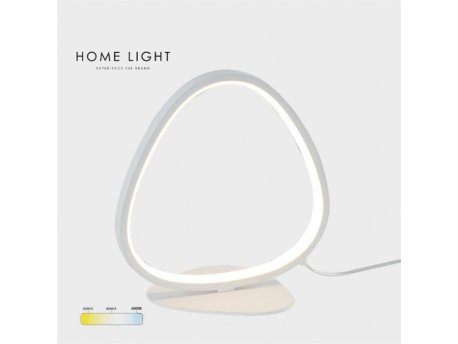 HOME LIGHT Solea 22 LED stona lampa bela