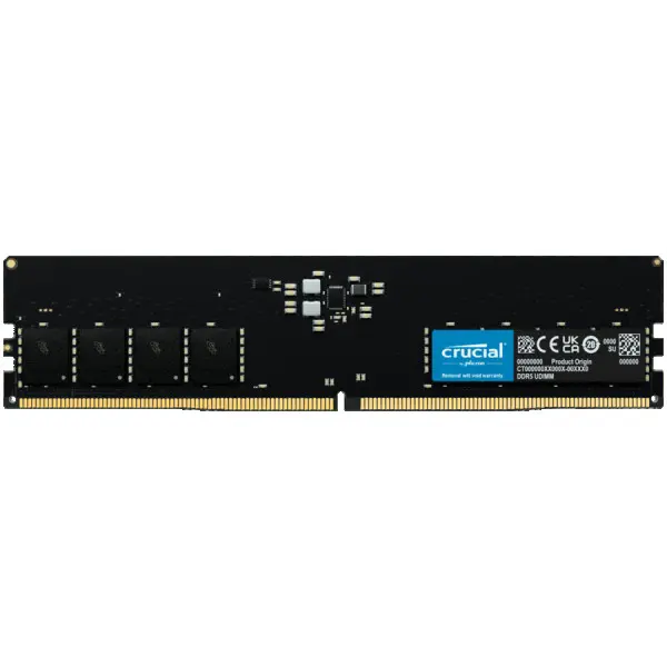 Crucial 32GB DDR5-5600 UDIMM CL46 (16Gbit), EAN: 649528929754 ( CT32G56C46U5 )