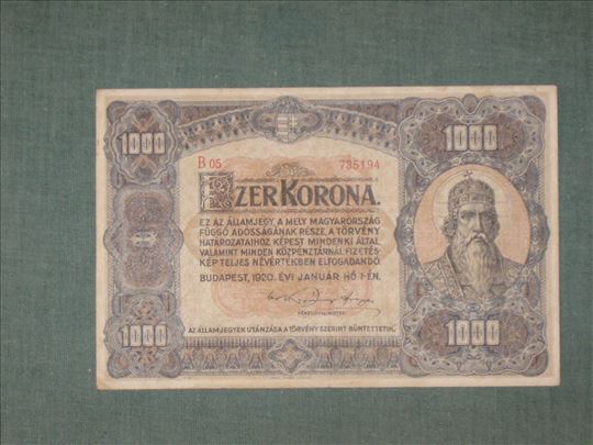 1000 Korona 1920