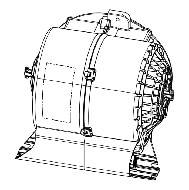 MKA ELECTROLUX AEG ZANUSSI ASPIRATOR MOTOR KPL 140229256015 - 140229256015