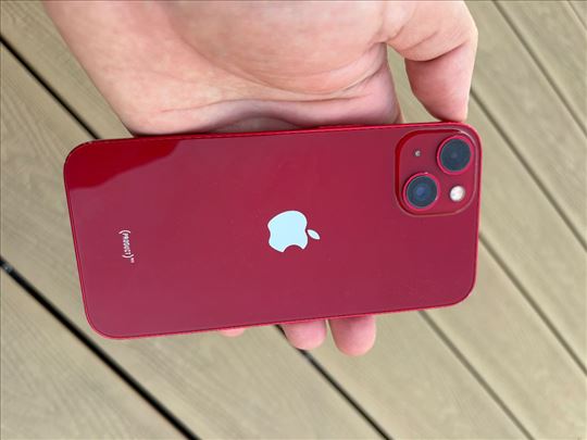 iPhone 13 128 gb red 100% baterija