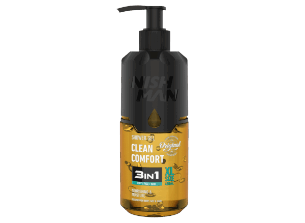 Nishman Shower Gel 3in1 Clean Comfort