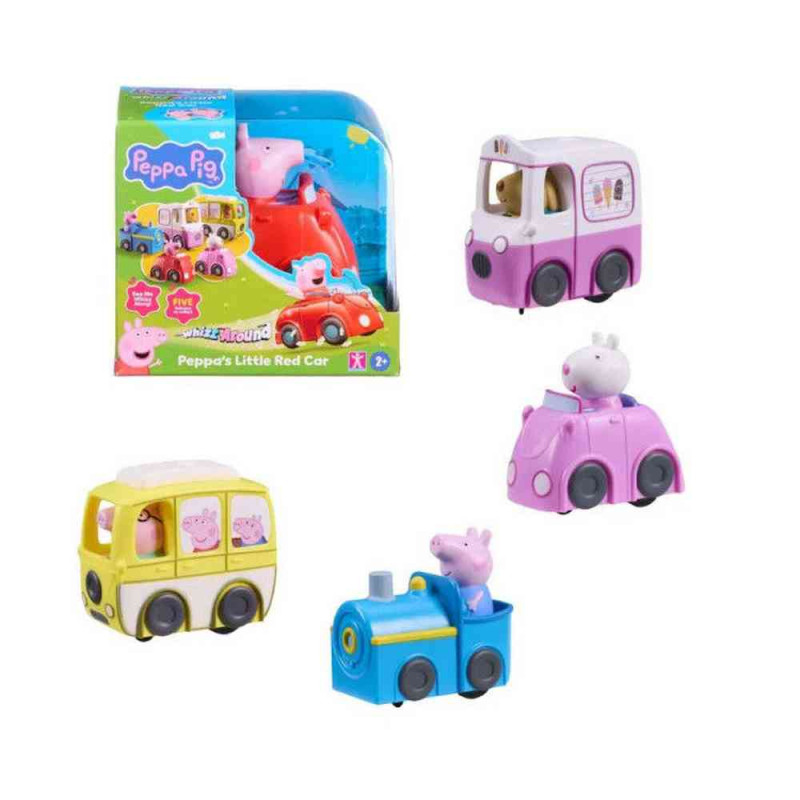 PEPPA WHIZZ AROUND MINI VOZILO SA FIGUROM ASST