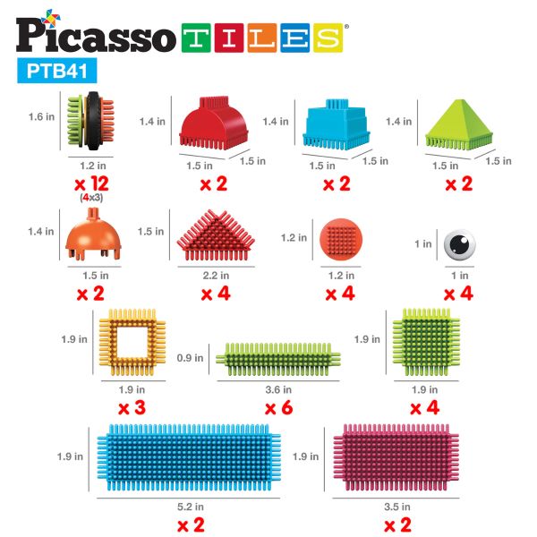 PICASSO TILES JEZ SET 41 KOM