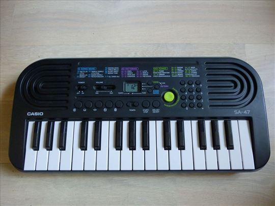 Sintisajzer CASIO SA-47