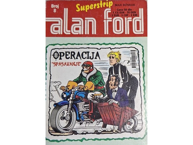 Alan Ford -br. 8 Operacija Spasavanje