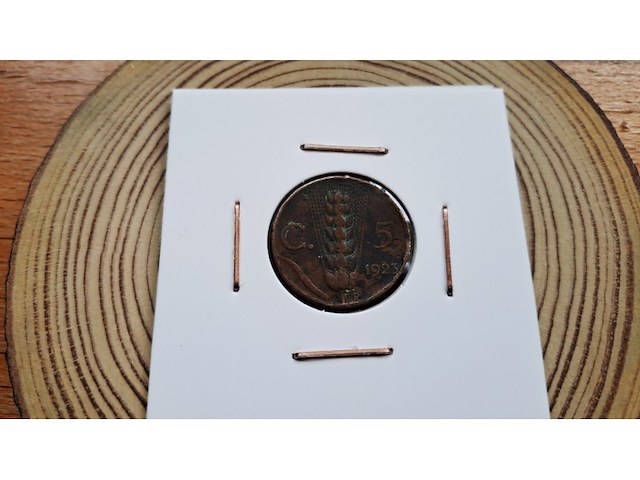 ITALIJA 5 CENTI 1923 GODINA