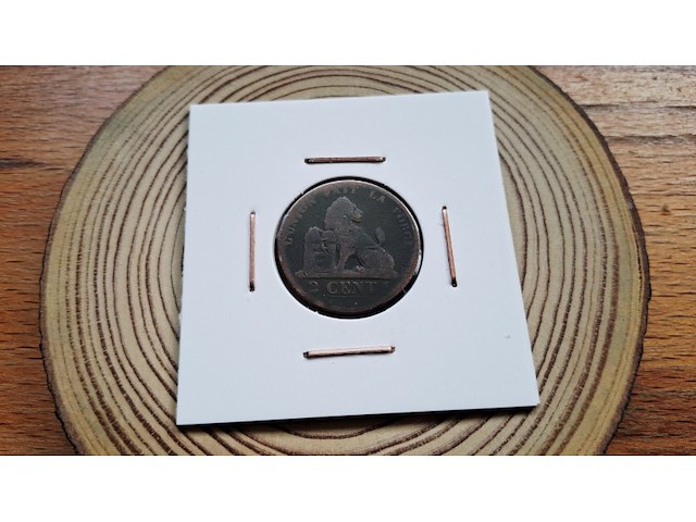 BELGIJA 2 CENTs 1870 GODINA