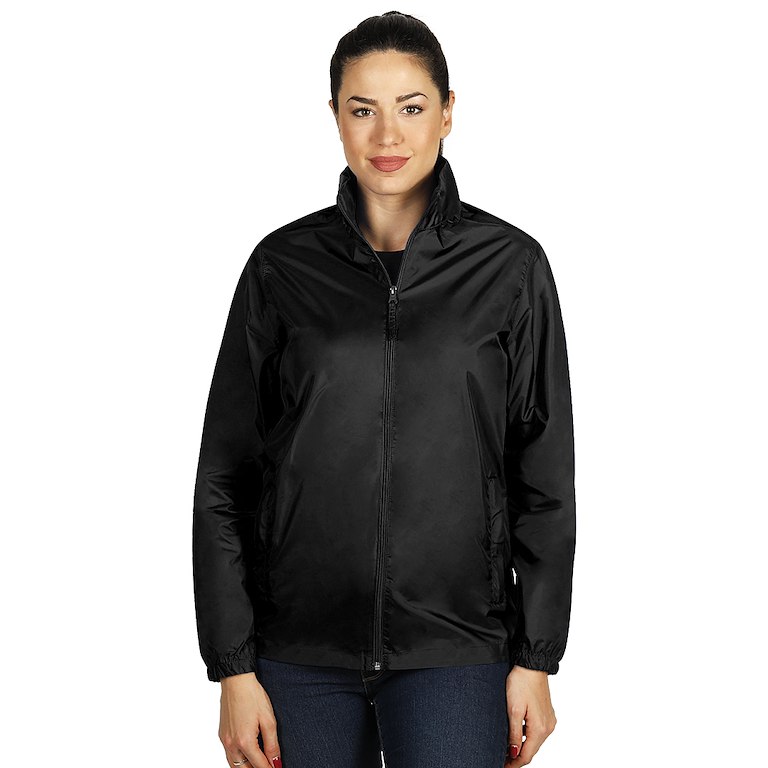REGATA, unisex vetrovka, crna