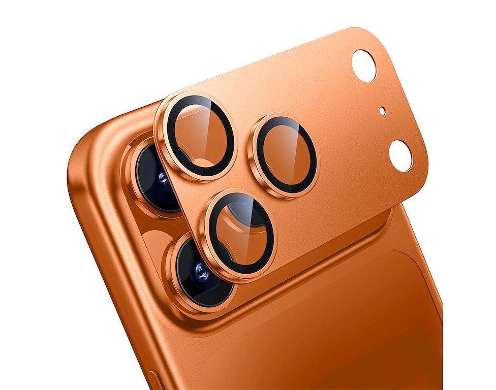 Zastita kamere Full Cover - iPhone 17 Pro narandzasta
