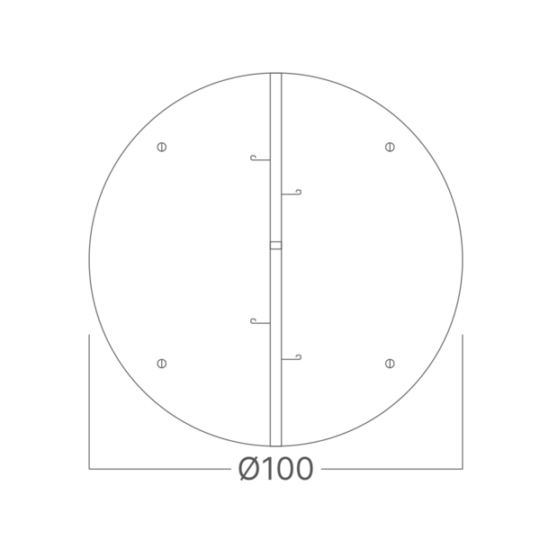 LEPTIR KLAPNA ZA VENTILATOR fi100mm BZ01-99990