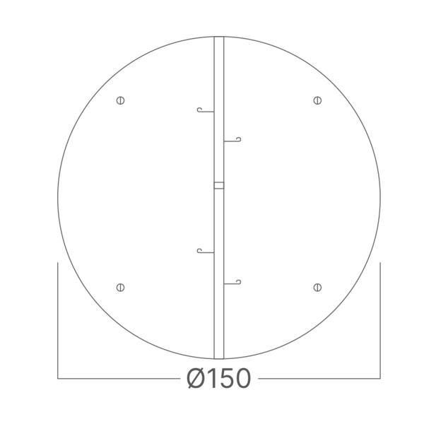 LEPTIR KLAPNA ZA VENTILATOR fi150mm BZ01-99992