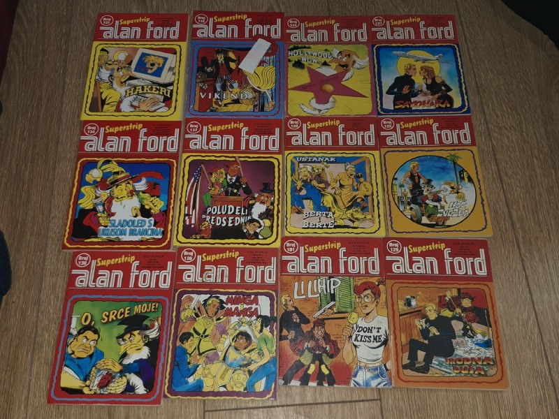 ALAN FORD Stripovi Lot Strip