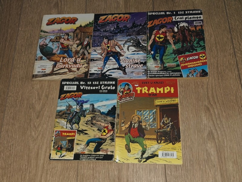 ZAGOR Stripovi Lot Strip