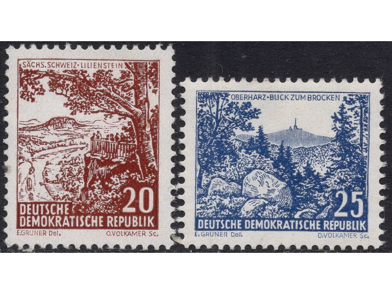 Nemačka DDR 1961. Komplet serija