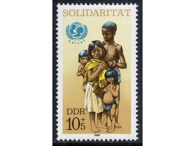 Nemačka DDR 1989. Unicef