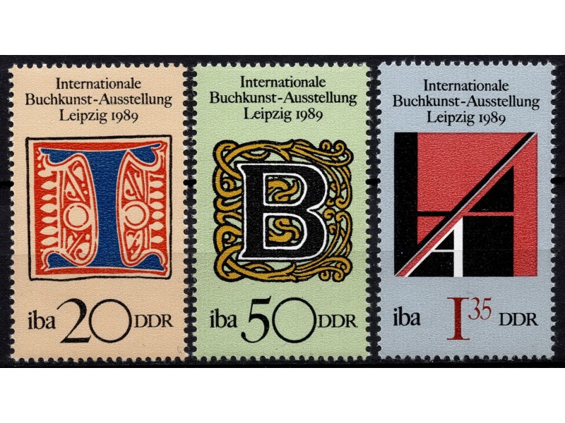 Nemačka DDR 1989. Komplet serija