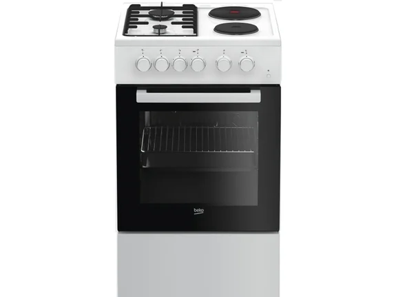 Beko Električni šporet FSS 54010 DW 50 cm 60 l