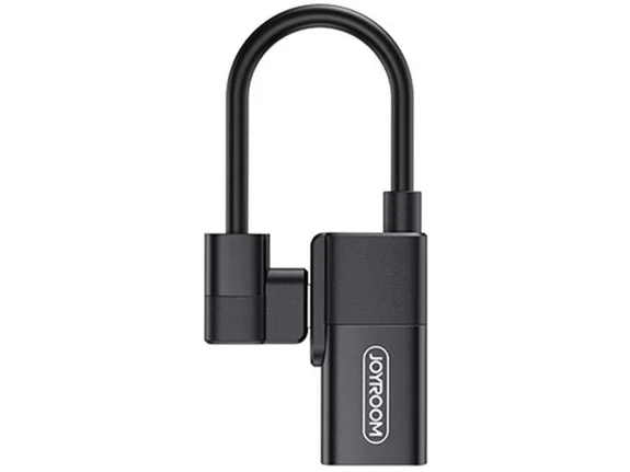 Adapter Joyroom za slusalice i punjenje iPhone lightning crni