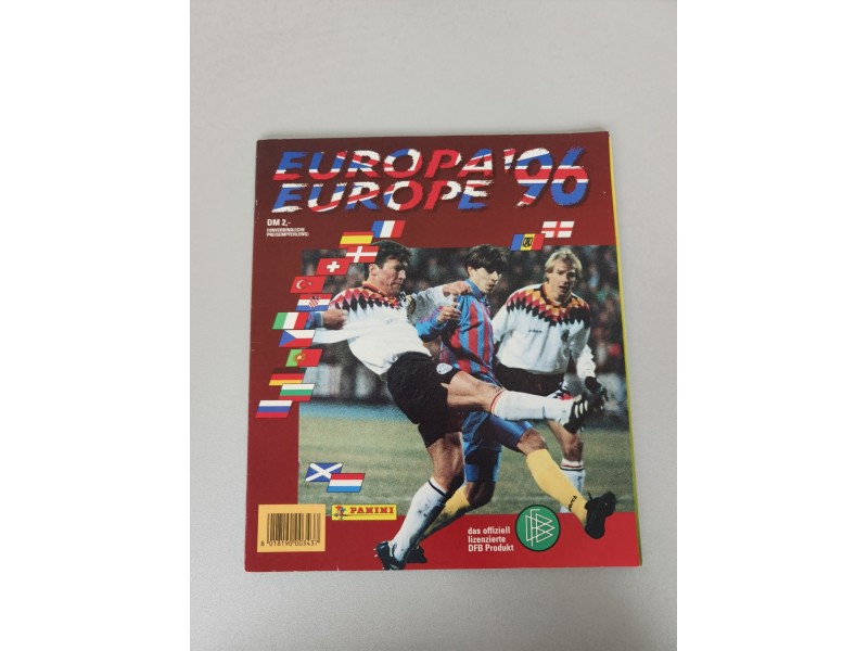 Album Euro 96, Panini