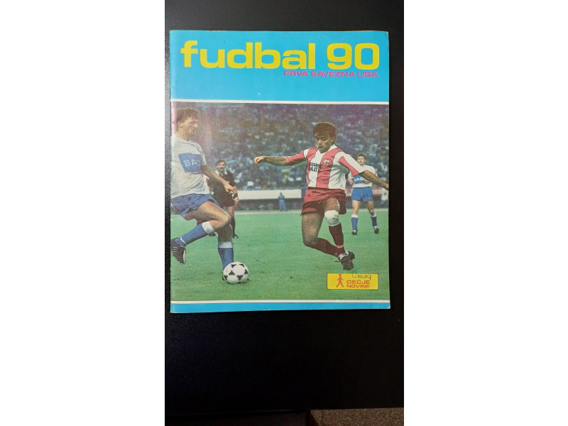 Album Fudbal 90 Prva Savezna Liga 90% popunjen