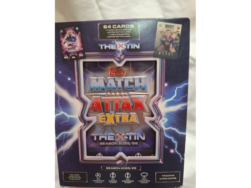 MATCH ATTAX EXTRA X-TIN