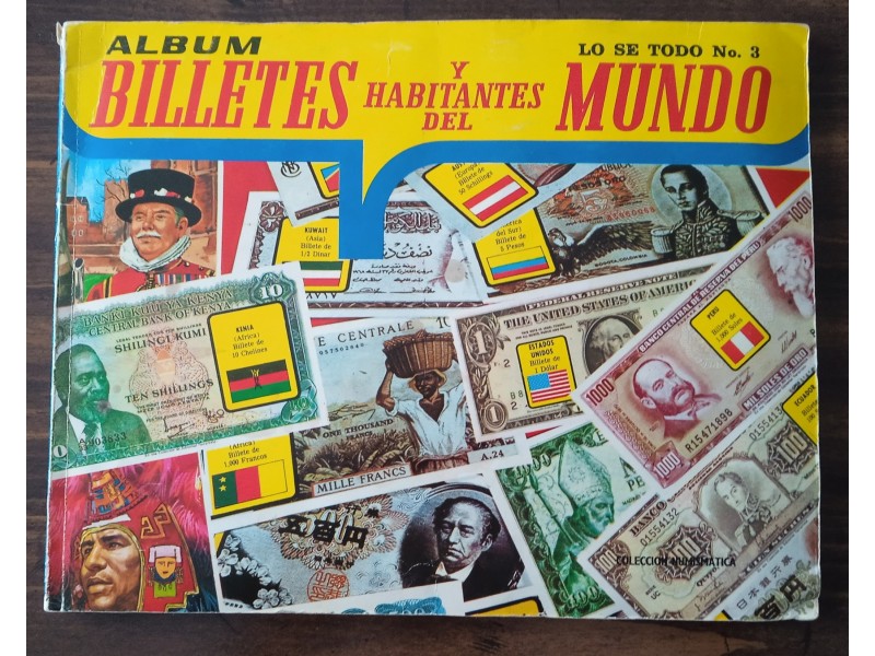 Album Billetes y habitantes del mundo (1975)