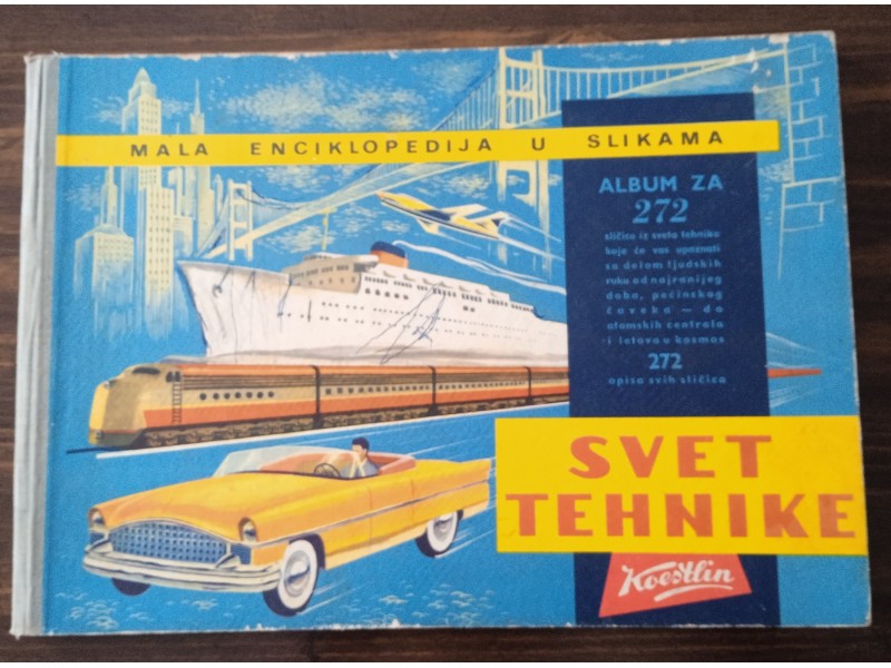 Album Svet tehnike (1964)- nedostaju 3 sličice