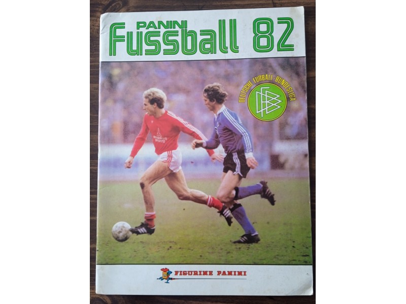 Prazan album Bundes liga 1981-82 (Panini)