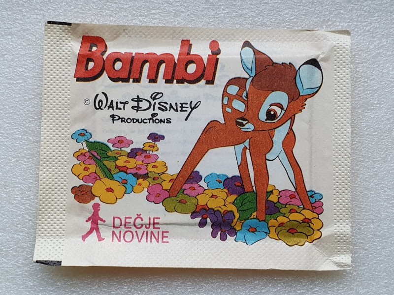 neraspakovana kesica Bambi Panini - Dečje novine