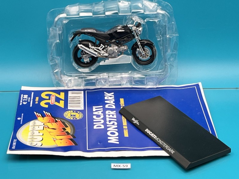 MINT 1:18 MAISTO Ducatti Monster Dark [MX-59]