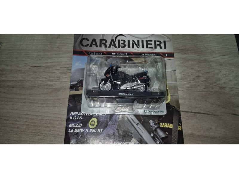 DeAgostini Carabinieri BMW R 850 RT Corazzieri 1:43
