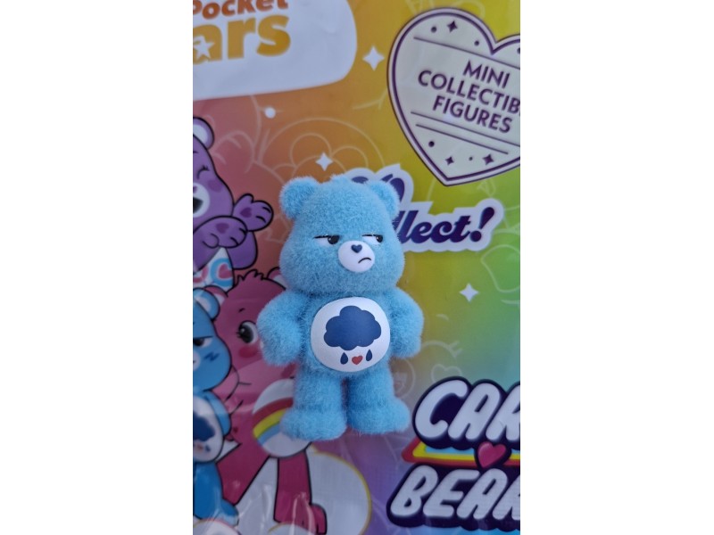 Care bears plavi plisani