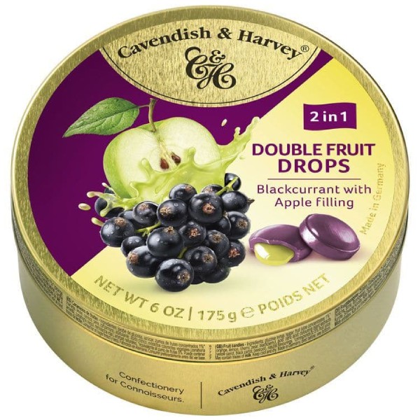 Cavendish & Harvey Double Fruit drops 175g