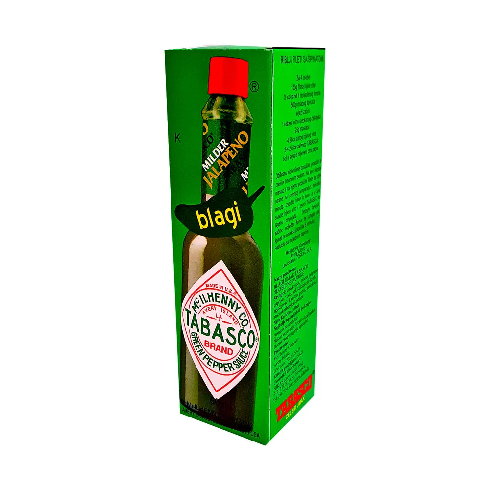 TABASCO SOS ZELENI 60ML/12/6