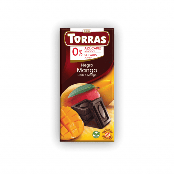 TORAS TAMNA ČOKOLADA SA MANGOM 75 G