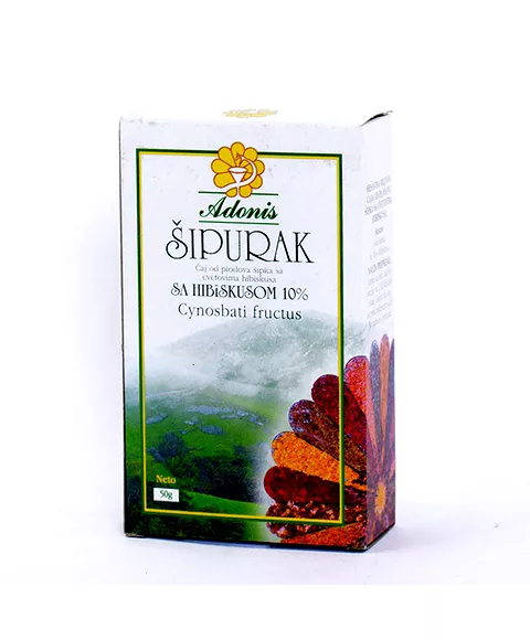SIPURAK SA HIBISKUSOM 10% 50G