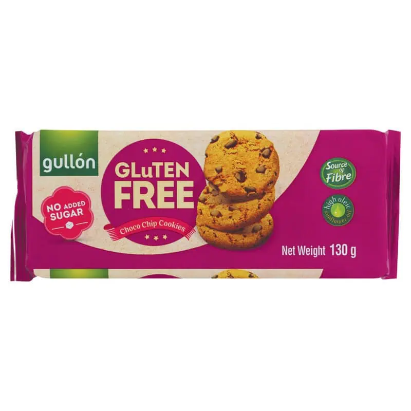 GULLON CHIP CHOCO GF 130G